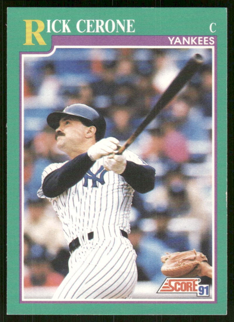 1991 Score #580 Rick Cerone | eBay