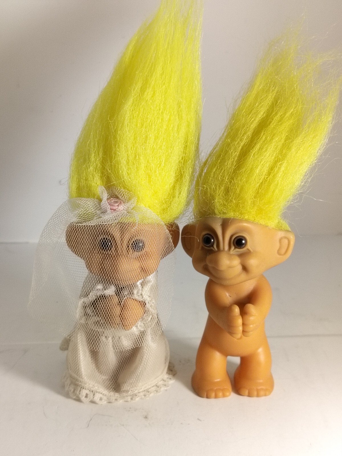 Trolls By Russ Bride & Groom 3" Prayer Hand Dolls | eBay