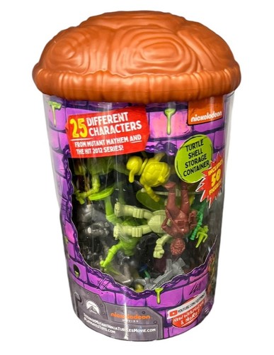 Teenage Mutant Ninja Turtles: Mutant Mayhem- Bucket of 48 Mini Figures ...
