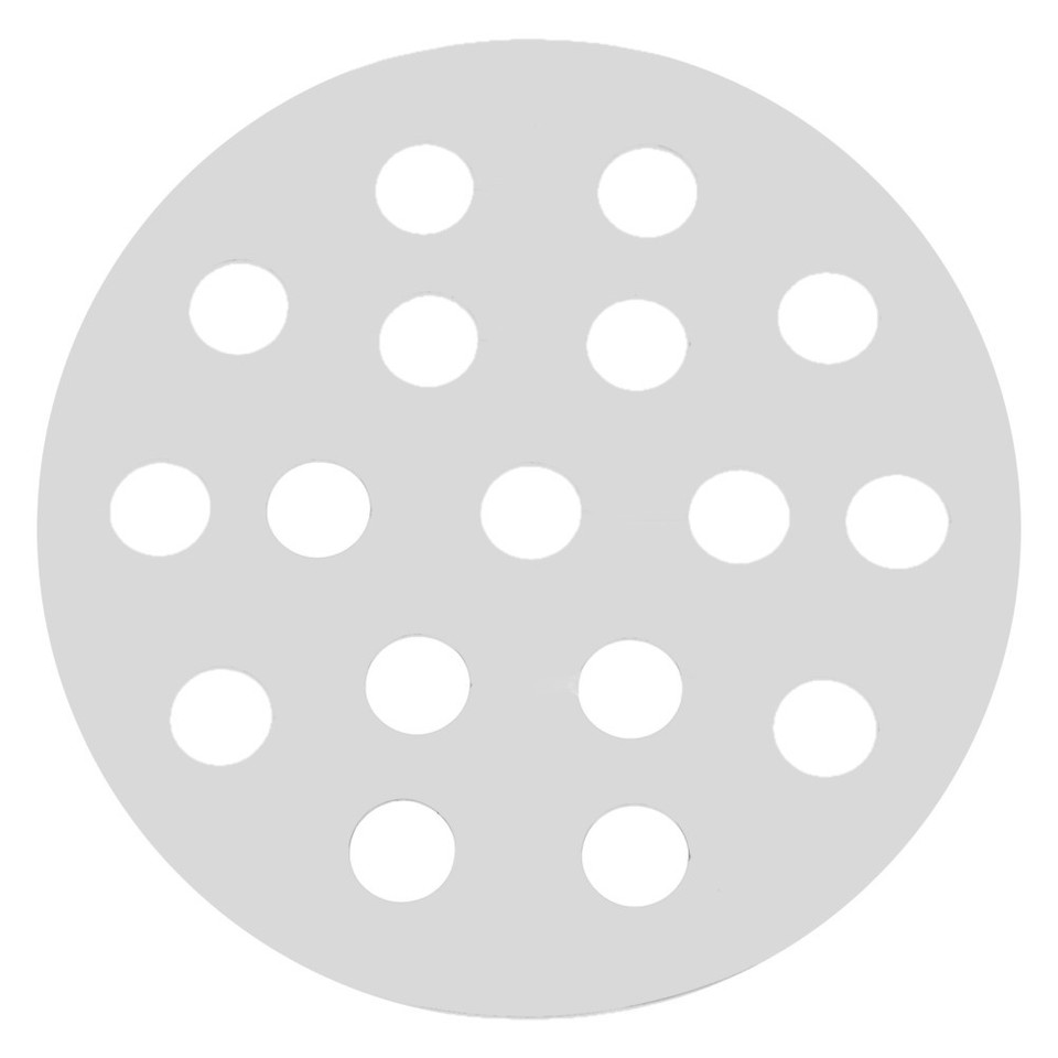 Fireplace Charcoal Grill Plate Iron Round Fire Grate Replacement 14.5 ...