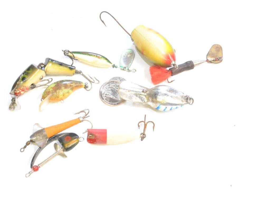 LOT OF VINTAGE BEATER FISHING LURES | eBay