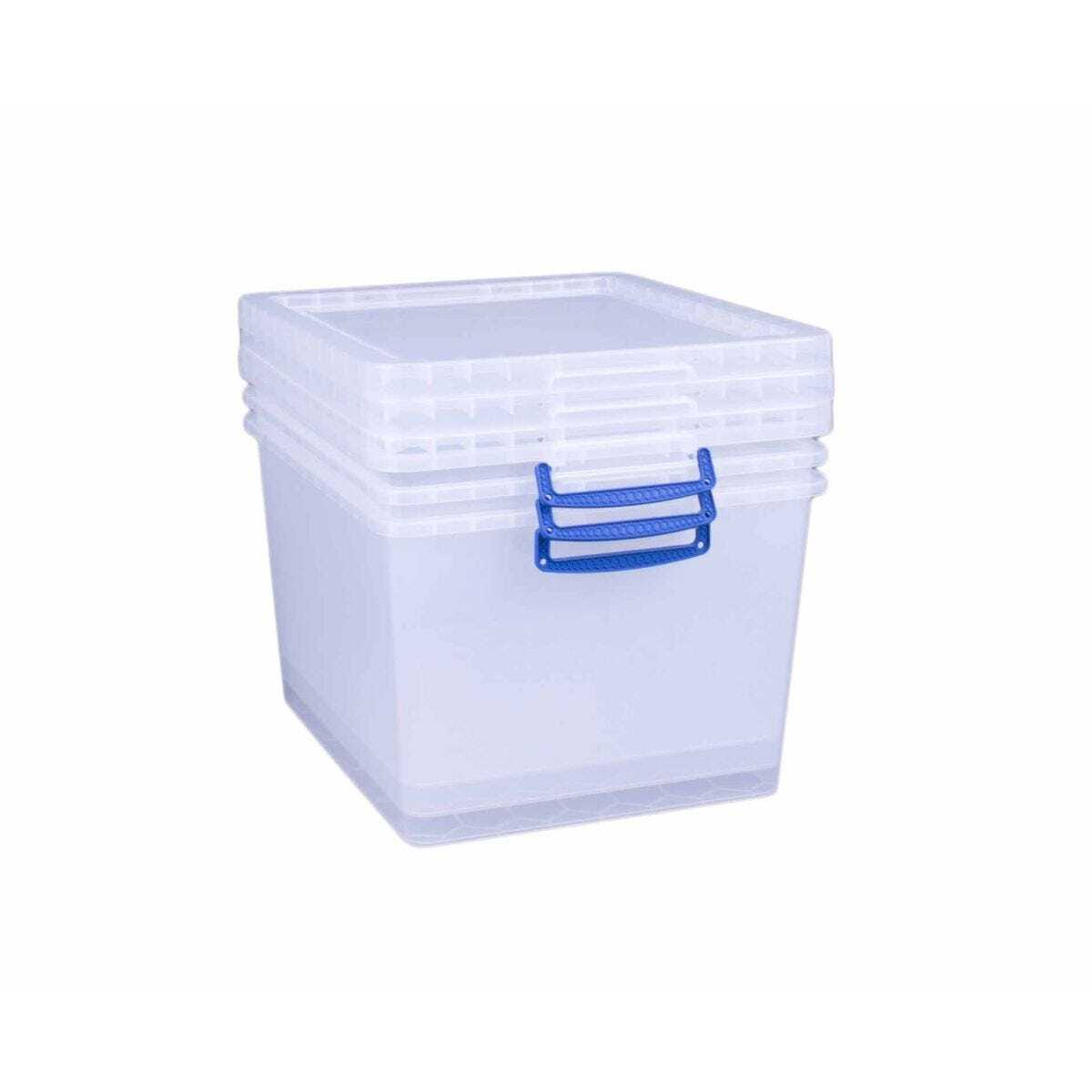 Really Useful Nestable Storage Box 33.5 Litre Pack of 3 | eBay
