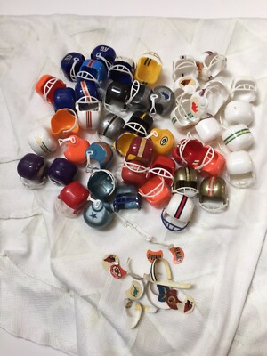 46 vintage NFL vending machine mini football helmets various teams | eBay