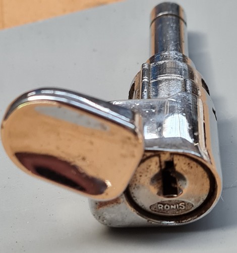 Vintage Chrome Car Trunk? Lock Mechanism. No Key. | eBay