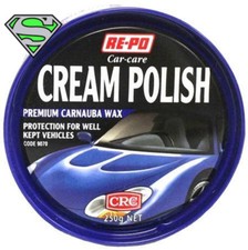 CRC Repo Extra Cut Cream Polish Witth Applicator 250g Tin Polisher ...