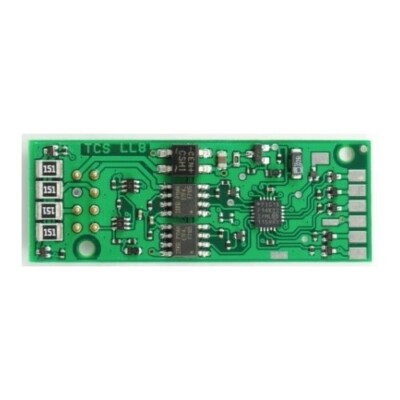 TCS 1402 LL8-LED 8-Function 8-Pin Drop-In DCC Decoder for Life-Like ...