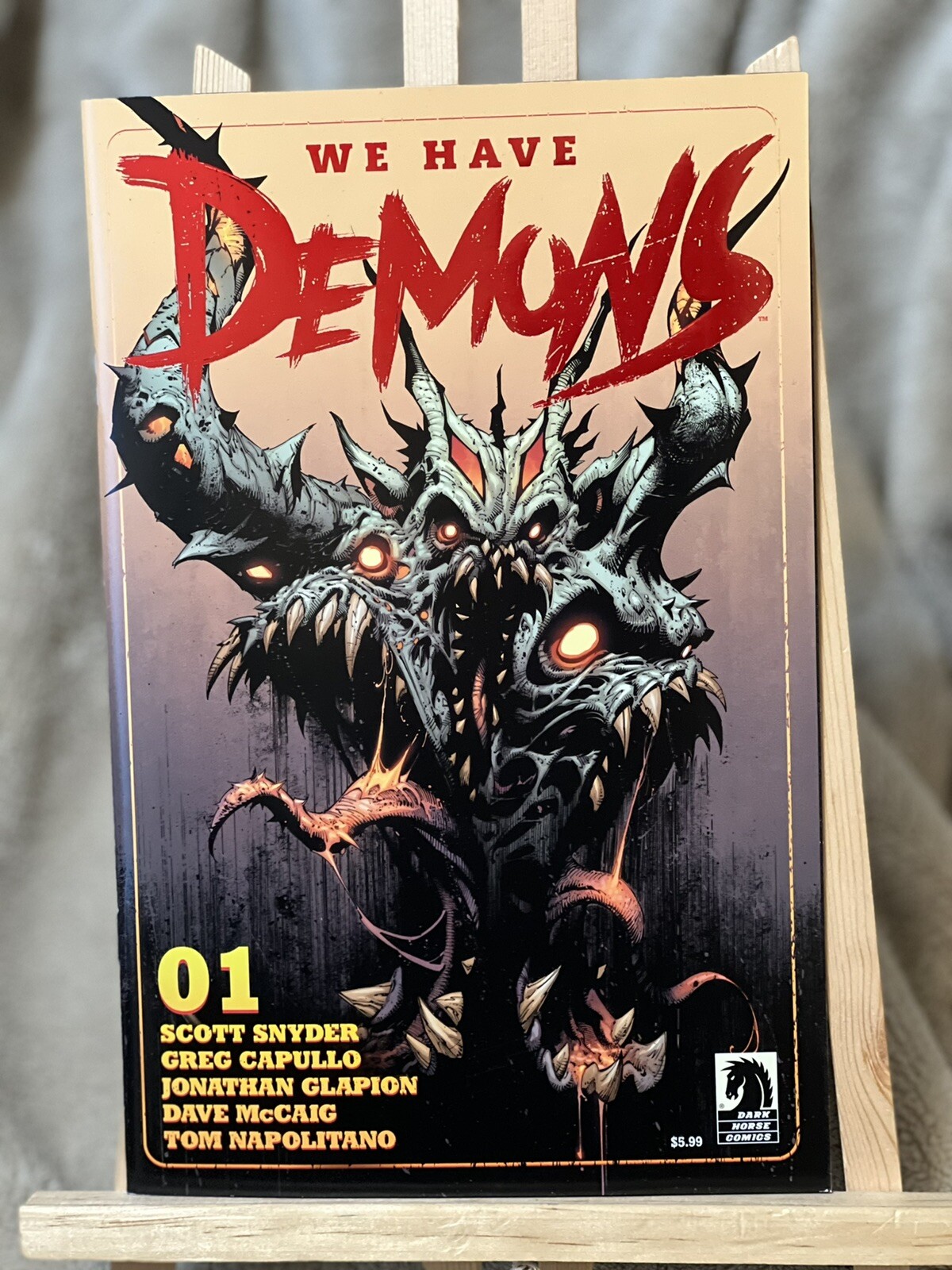 WE HAVE DEMONS #1 COMIC - GREG CAPULLO COVER C RED FOIL - DARK HORSE | eBay
