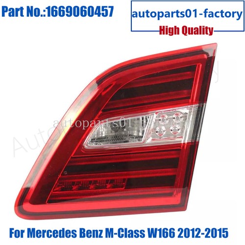 1669060457 Inner Right Passenger Tail Light Lamp For Mercedes W166 ML ...