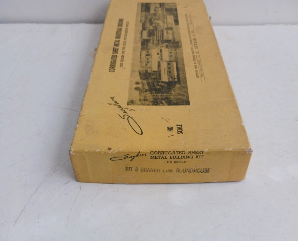 SUYDAM HO SCALE KIT 8 BRANCH LINE ROUNDHOUSE | eBay