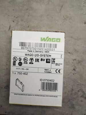 1PC New WAGO 750-402 PLC Module Free Shipping 750402 | eBay