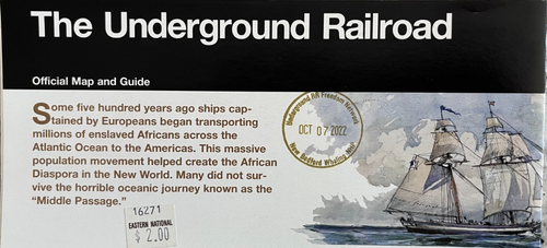 2011 UNDERGROUND RAILROAD National Park Service UNIGRID BROCHURE/MAP ...