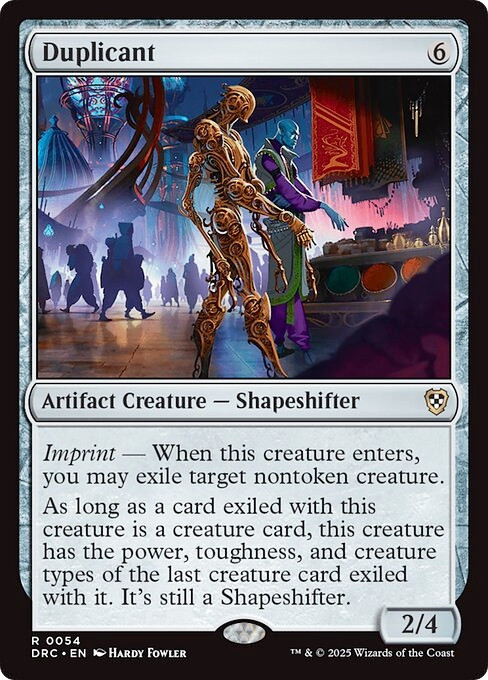 DUPLICANT mtg NM-M Commander Aetherdrift 1 Rare | eBay