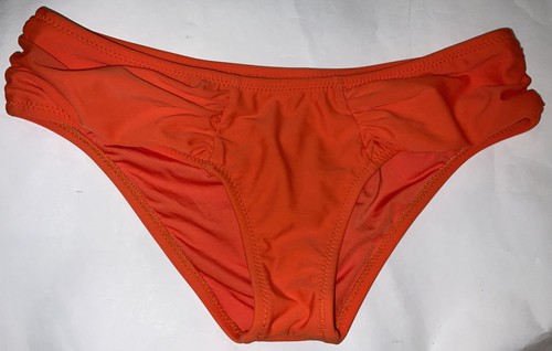 VOLCOM Small Bikini Bottom Simply Seamless Orange Swim Surf Beach New ...