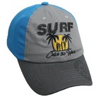 Baseball Cap SURF Sun Dad Hat Cotton Beach Catch The Wave Adjustable ...