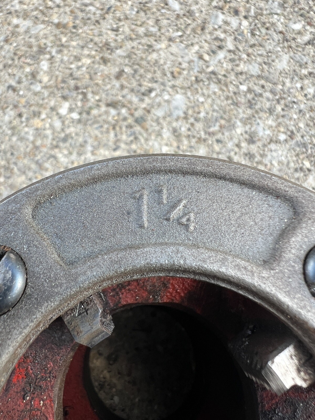 Ridgid 12R 1-1/4" Drop Head Pipe Threader Die Head NPT USA 636123668508 ...