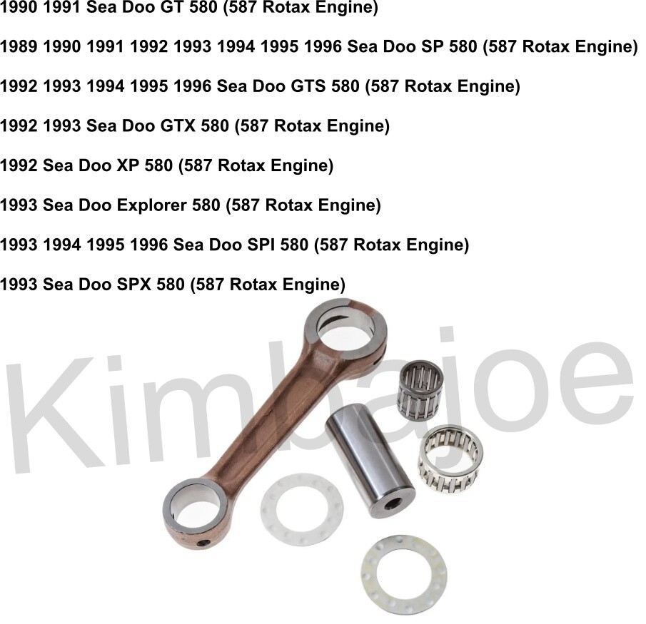 Sea Doo 580 Rotax 587 Engine Explorer GTS GTX SP SPI SPX Connecting Rod ...
