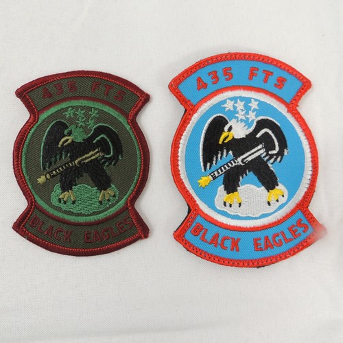 USAF 435 FTS Black Eagles Uniform Patch Lot of 2 | eBay
