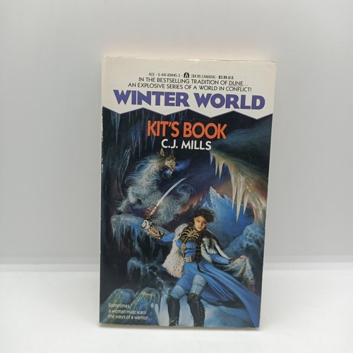 WINTER WORLD KIT'S BOOK By C.J. MILLS 1991 Ace Books SCI FI Paperback ...