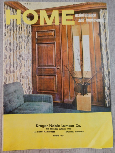 Vintage Home Maintenance and Improvement Magazine Fall 1959 Vol 10 No 3 ...