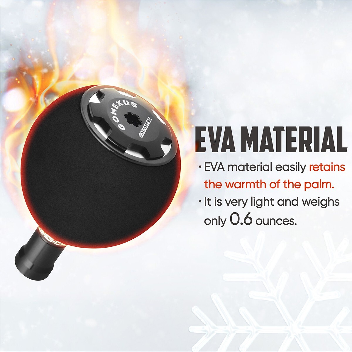 Gomexus EVA Power Knob for Shimano Stella Sustain Daiwa Certate Regal ...