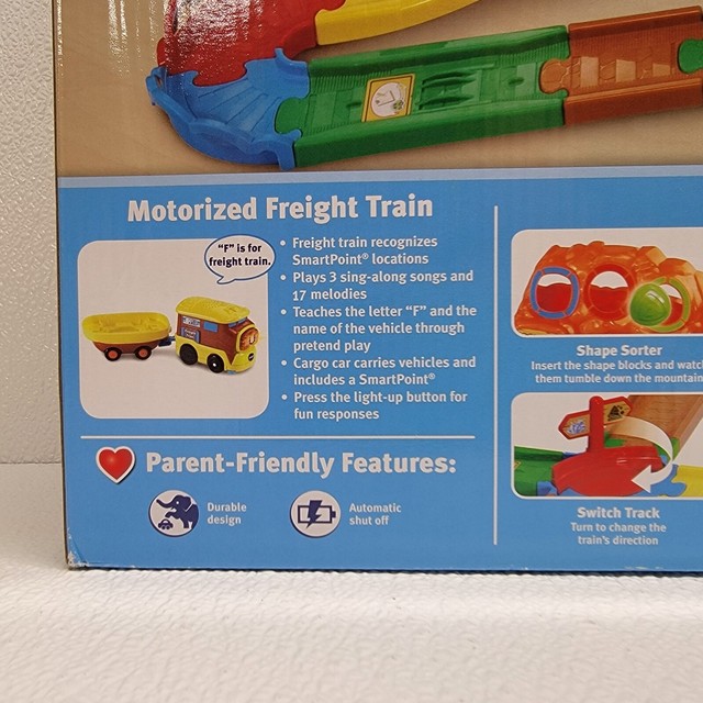 VTech Go Smart Wheels Treasure Mountain Train Adventure Freight Tracks ...
