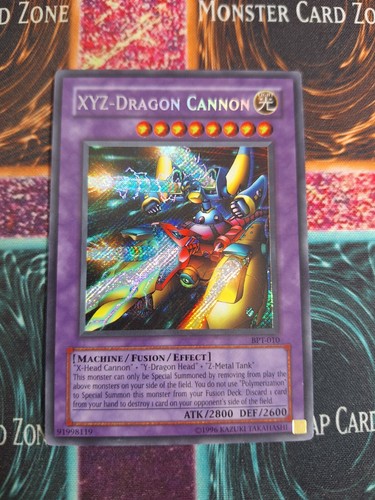 Yu-Gi-Oh! TCG XYZ-Dragon Cannon BPT-010 Limited Secret Rare NM/LP | eBay