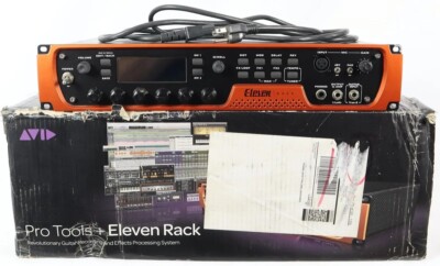 Avid Eleven Rack Guitar Effects Processor Pro Tools Audio Interface w ...