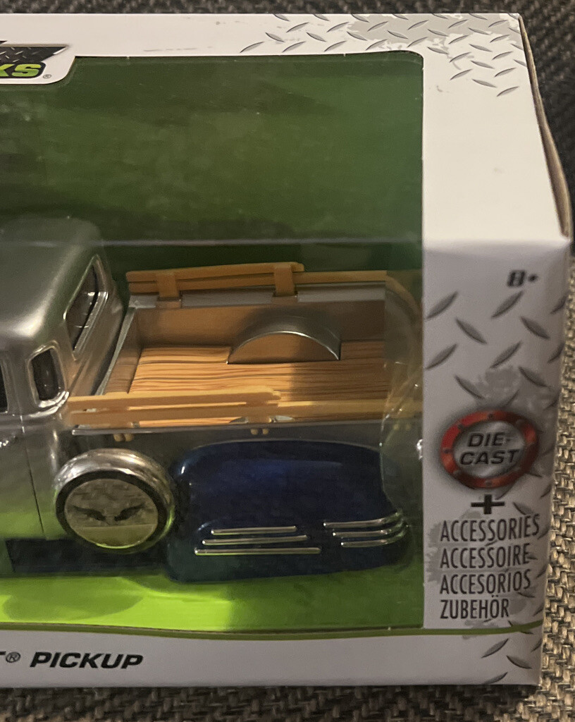 2022 Jada Just Trucks 1951 CHEVROLET 3100 Blue Silver Custom Pickup 1/ ...