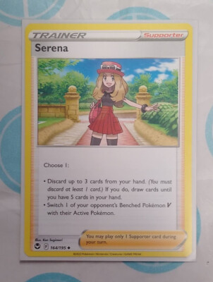 Pokemon SILVER TEMPEST Serena x4 Trainer Supporter Card NM Play Set | eBay