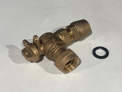 Ford Meter Box BA43-444W-U-AWT-NL - 1" Angle Ball Meter Valve - Ultra ...