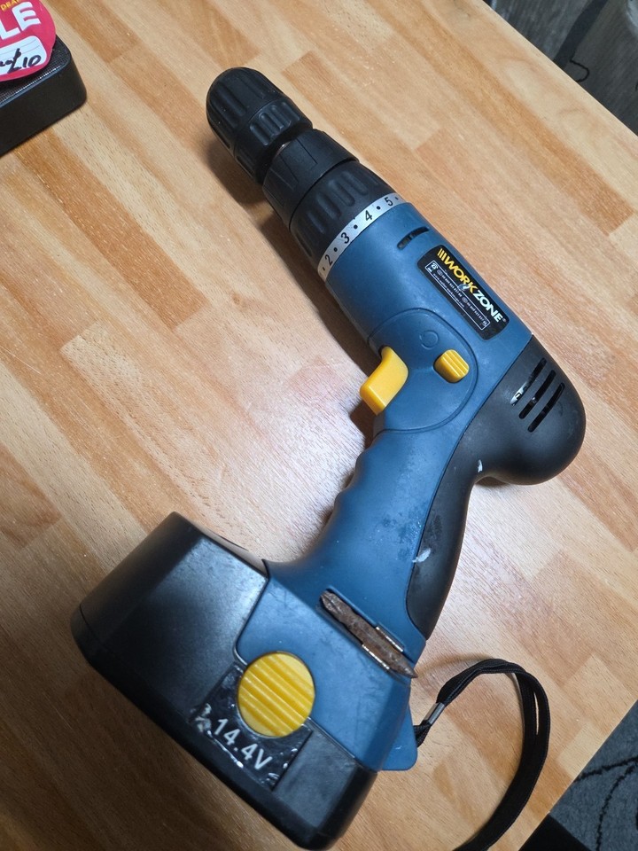 Workzone Cordless Hammer Drill & Battery 14.4v | eBay UK
