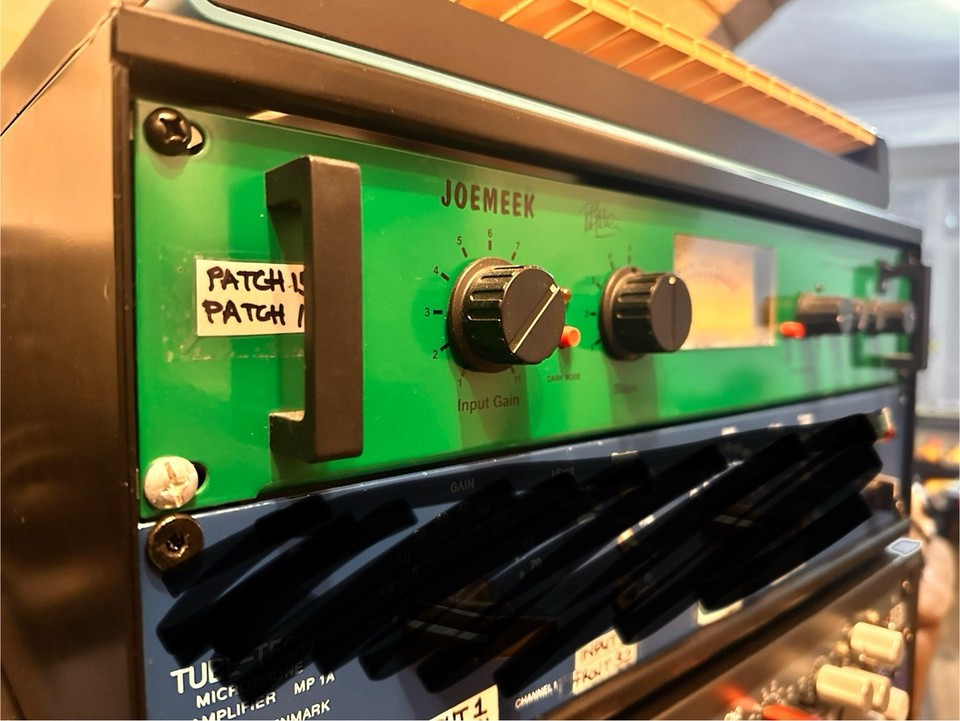 Joe Meek SC2.2 v4 Stereo Optical Compressor, Ted Fletcher TFPro with ...