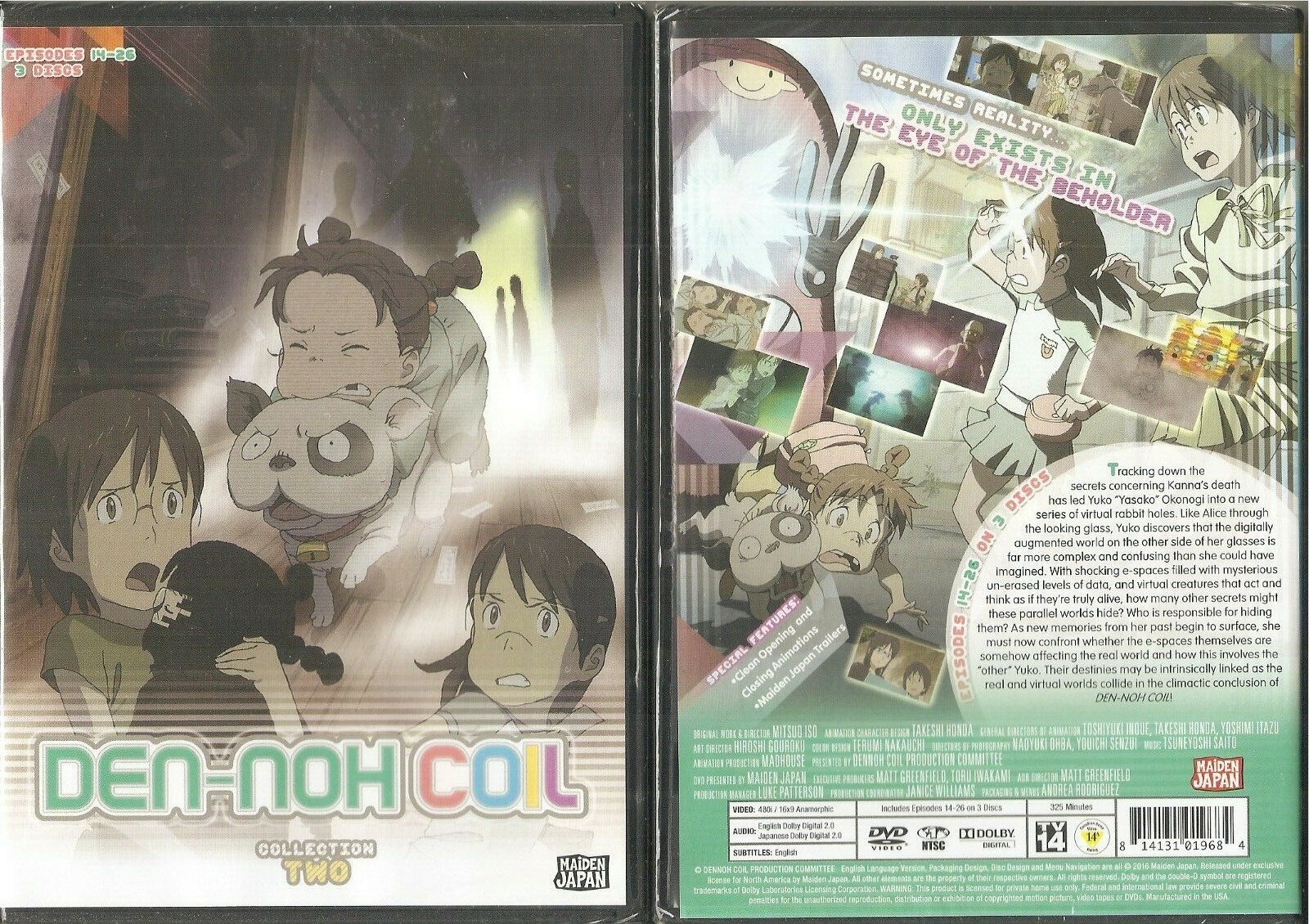 Den-noh Coil Anime Collection 1&2 DVD BUNDLE LOT BRAND NEW & SEALED | eBay