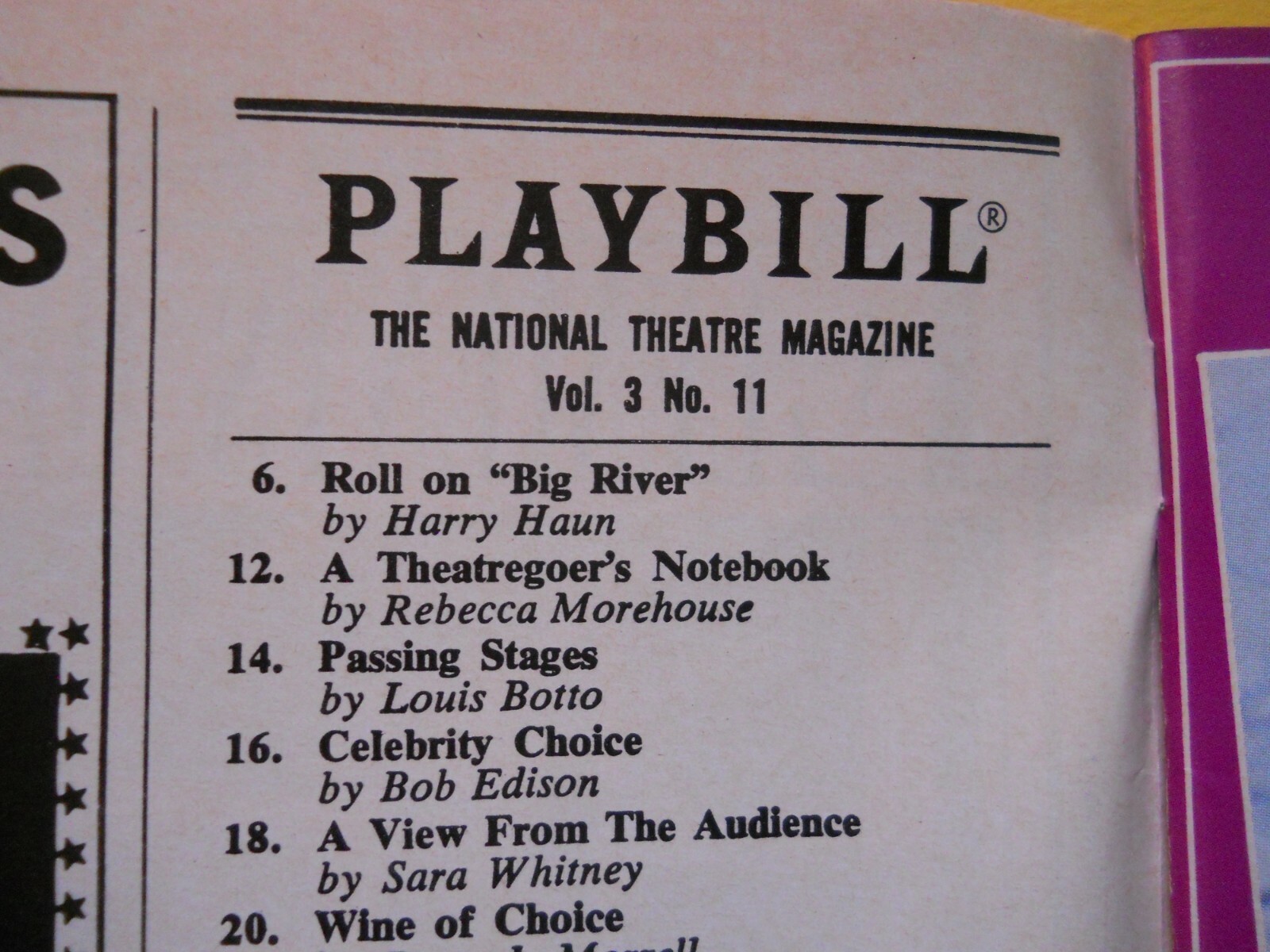 1985 - The Imperial Theatre Playbill - Dreamgirls - Deborah Burrell | eBay