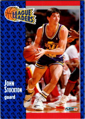 John Stockton 1991 Fleer #221 Basketball Card | eBay