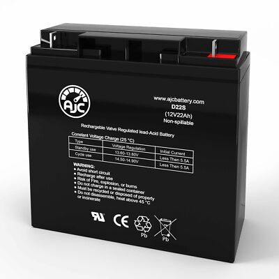 Power ES22-12 12V 22Ah UPS Replacement Battery | eBay