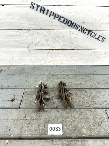 Harley Knucklehead Panhead Auxiliary Buddy Seat Spring Clips OEM ! | eBay