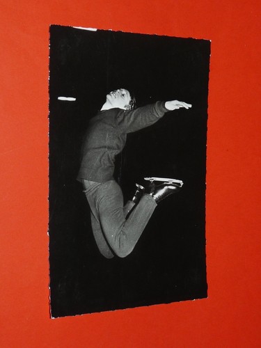 CARTE POSTALE CPA 1955 PATINAGE ARTISTIQUE ALAIN CALMAT FRANCE CHAMPION ...