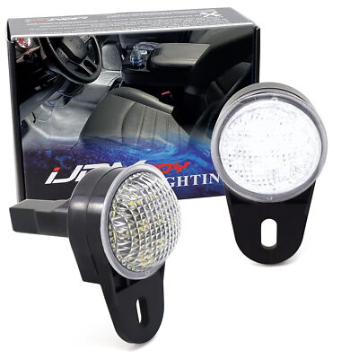 White Full LED Footwell Step Courtesy Lights For Dodge RAM Jeep ...