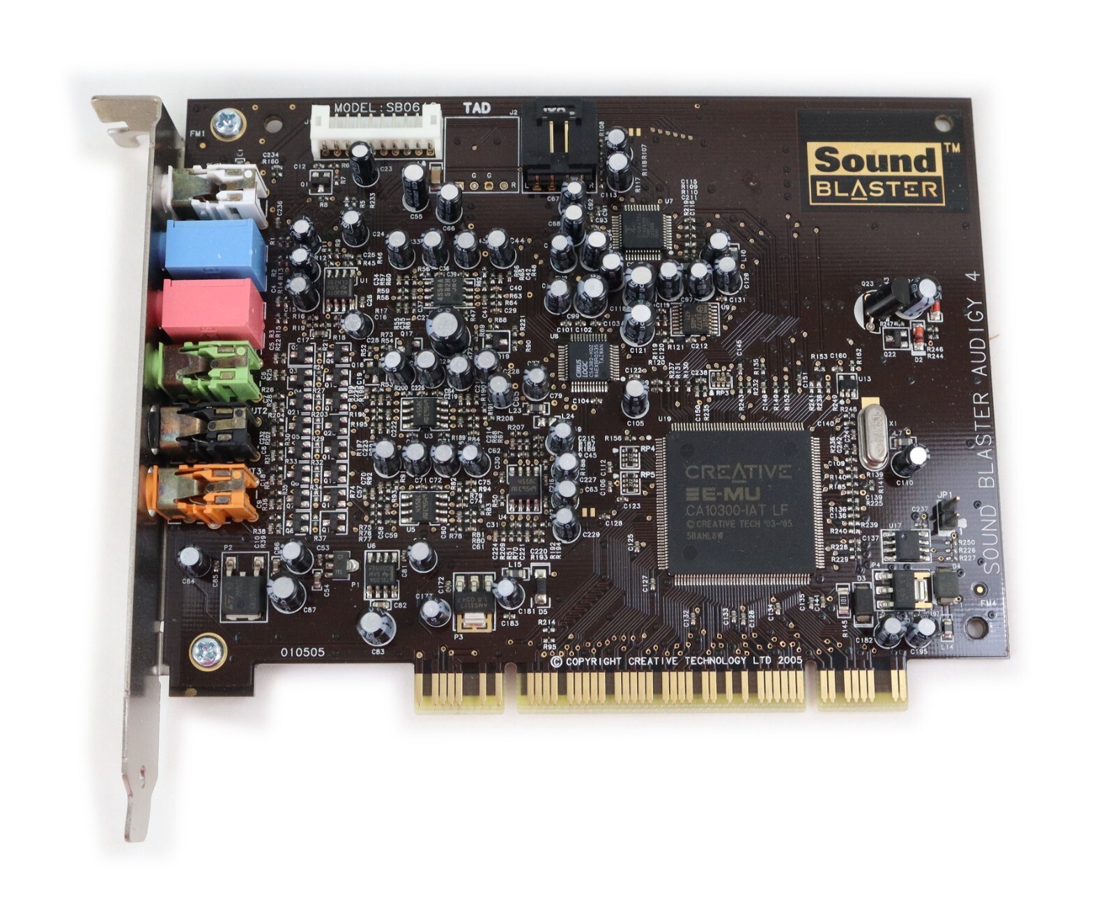 Creative Labs Sound Blaster Audigy 4 Channels 7.1 PCI Sound Card SB0610 ...