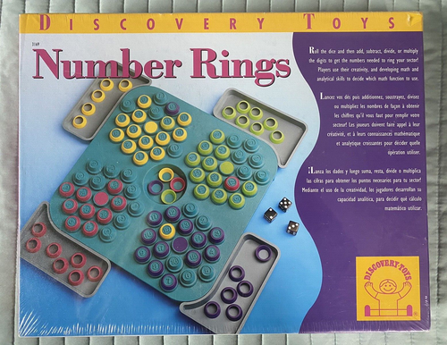 Discovery Toys~Number Rings Game~NEW in Shinkwrap~Educational~Math ...