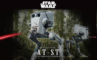 Bandai AT-ST 1/48 Scale Star Wars All Terrain Scout Transport Walker | eBay