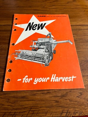Case 120 Combine Brochure FCCA | eBay