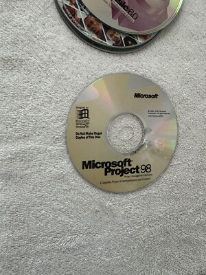 Microsoft Project 98 - PRODUCT KEY NOT INCLUDED!!!! | eBay