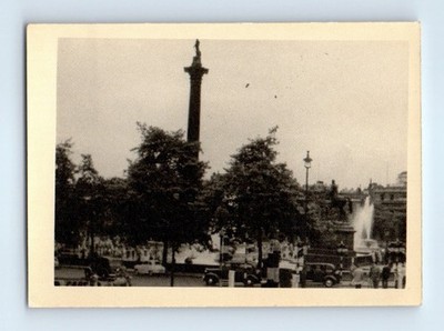 Old Vintage Photo LONDON ENGLAND TRAFALGAR SQUARE NELSON'S COLUMN ...