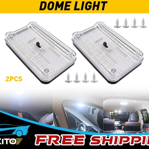 2x 12V 36 LED Vehicle Car Interior Dome Roof Ceiling Reading Trunk ...