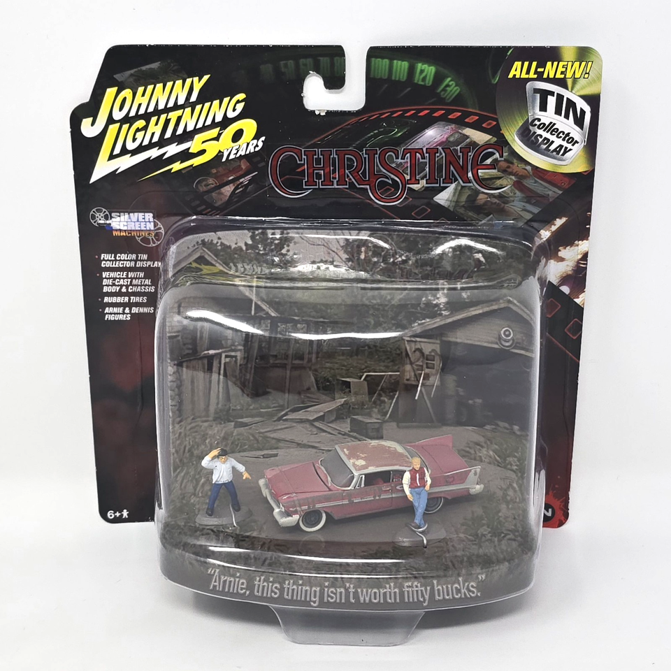 Johnny Lightning Movie Christine Diorama Package 1/64 SILVER SCREEN MACHINES NEW | eBay