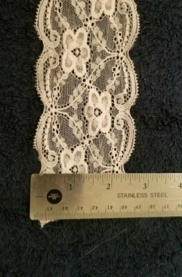 19 Yards Pink 3 Inch Lace 3 Pieces B16 | eBay