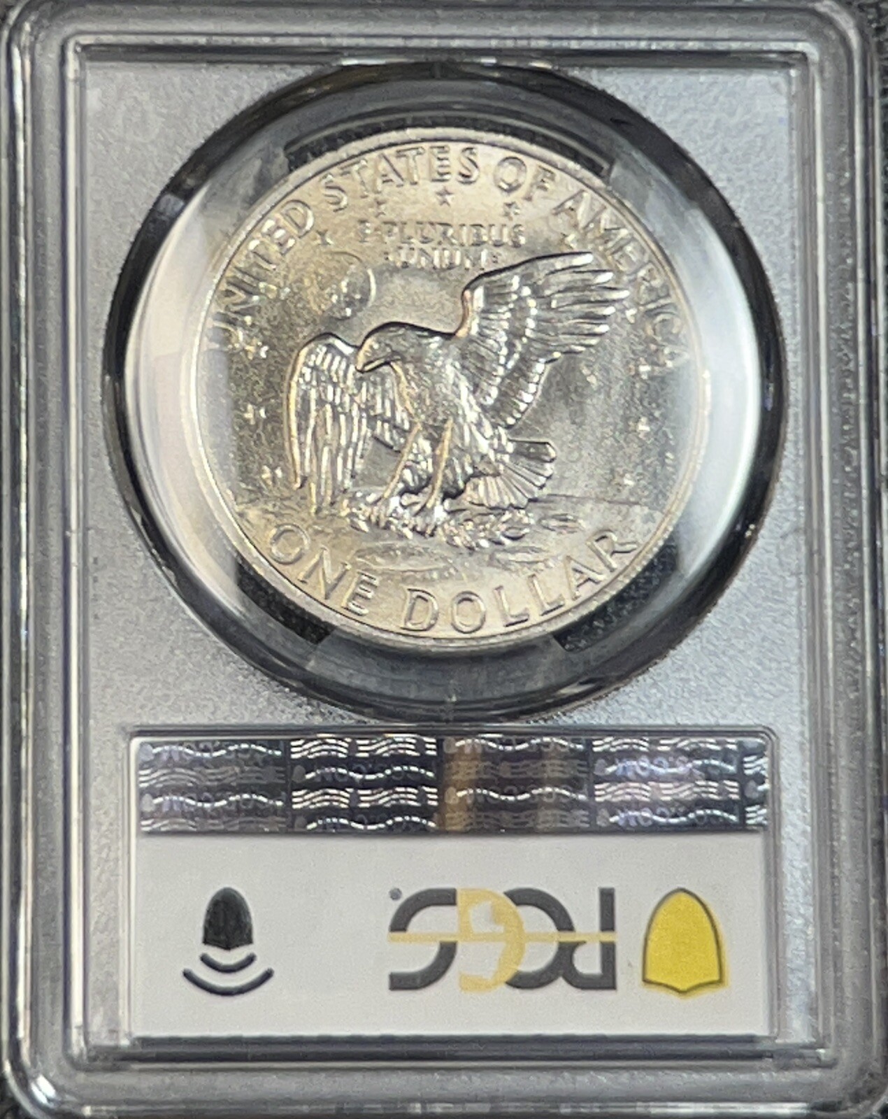 1971-D MS62 Eisenhower Friendly Eagle FEV PCGS Die Deterioration | eBay