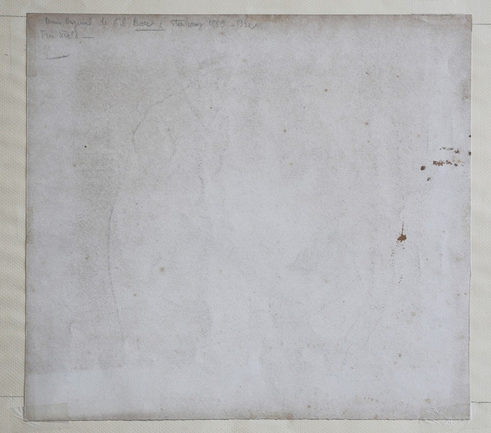 Gil BAER (1863-1931) Dessin Un Cocher à Paris Belle Epoque Paris S ...